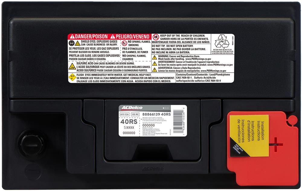 ACDelco 40RS | CarBattery.com