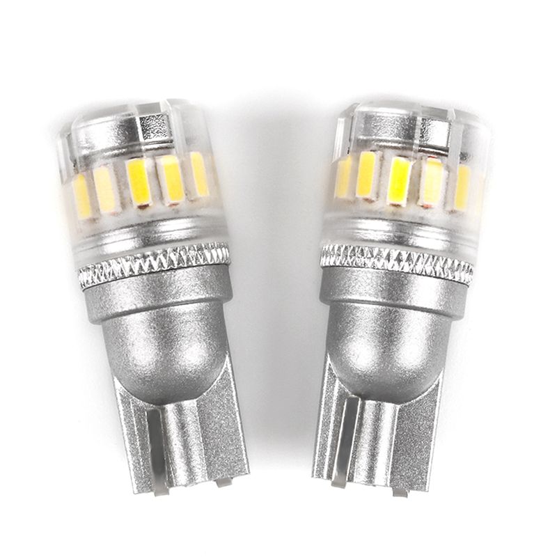 White Led Replacement Bulbs, Industry Standard #194, Wedge Base