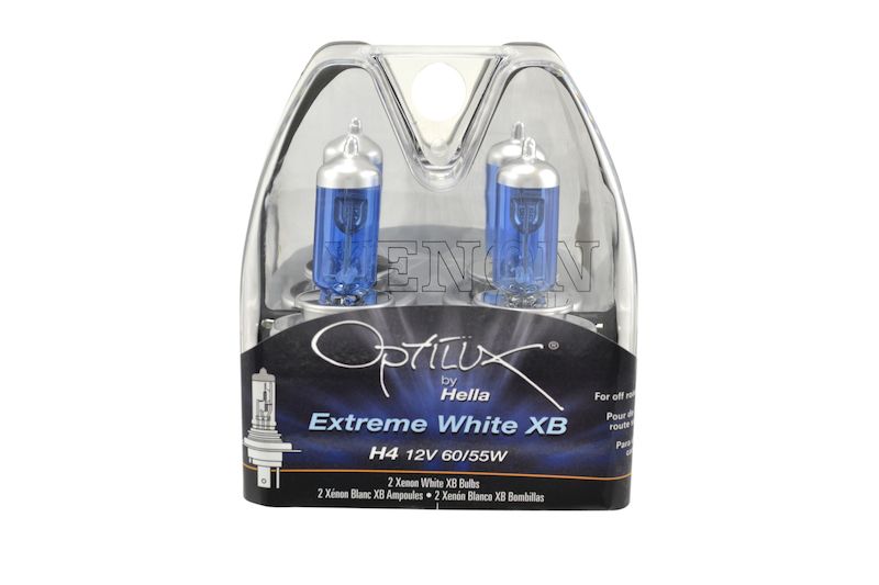 Optilux Extreme White 2 PK HB2 9003 H4 12V 60/