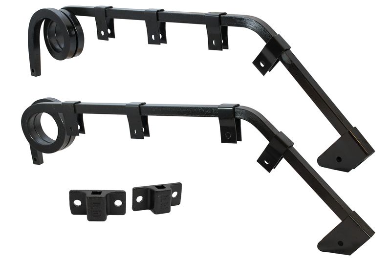 Mud Flap Bracket, 3/4" Shortie Bar Type, Double Coil, X-tra Long ...