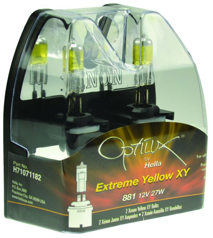 Bulb 881 12V 27W Xen Ylw