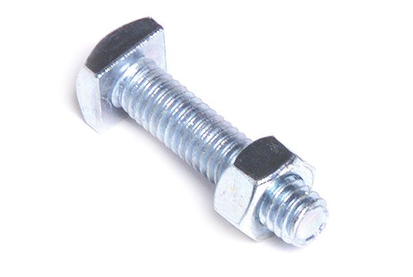 Fastener Hardware, Bolt, Square Head & Nut, Retail
